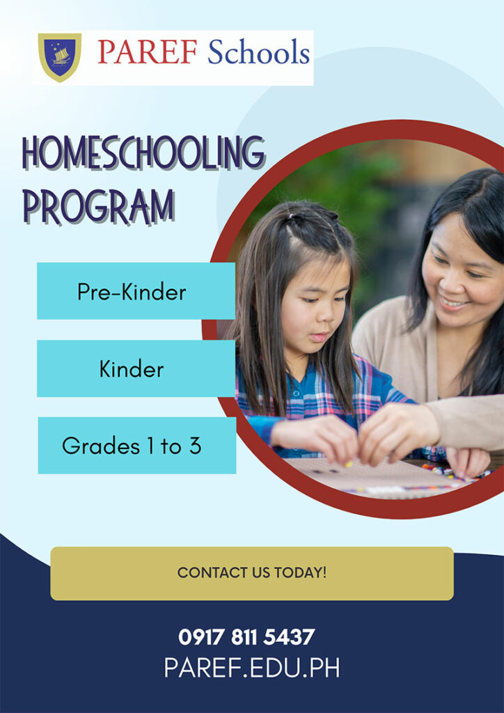 PAREF Homeschooling Program FAQ’s – PAREF Preschool